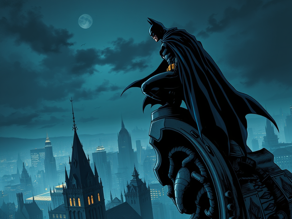 Batman: The Shadowed Beacon of Hope – ArrowsInk